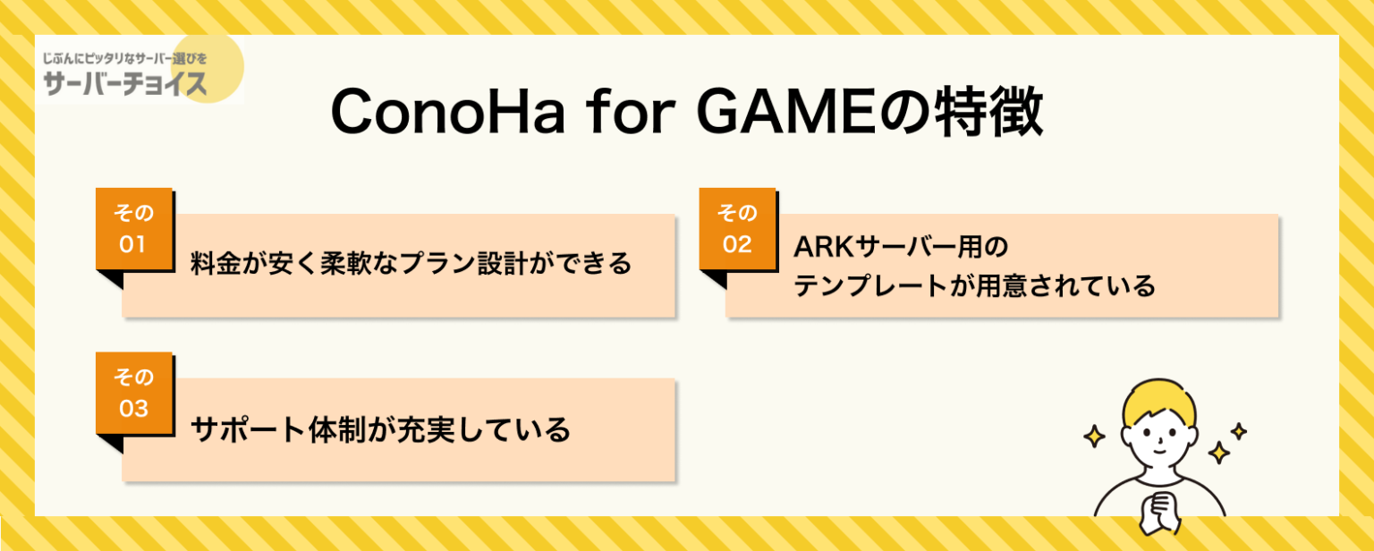 ConoHa for GAMEにARK:Survival Evelvedのマルチサーバーを立てる方法！マップ変更などワールドの設定方法も解説 | サーバーチョイス